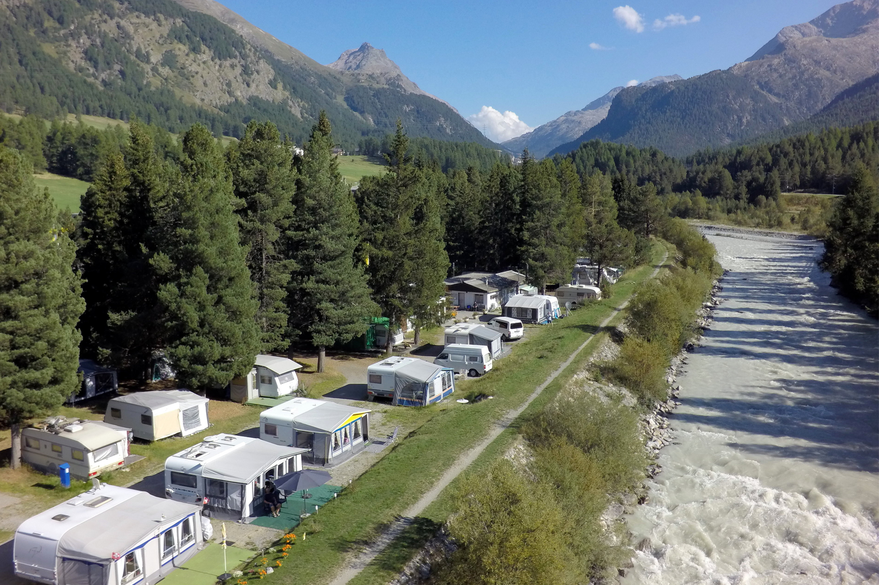 TCS Camping Samedan | Schweiz Tourismus